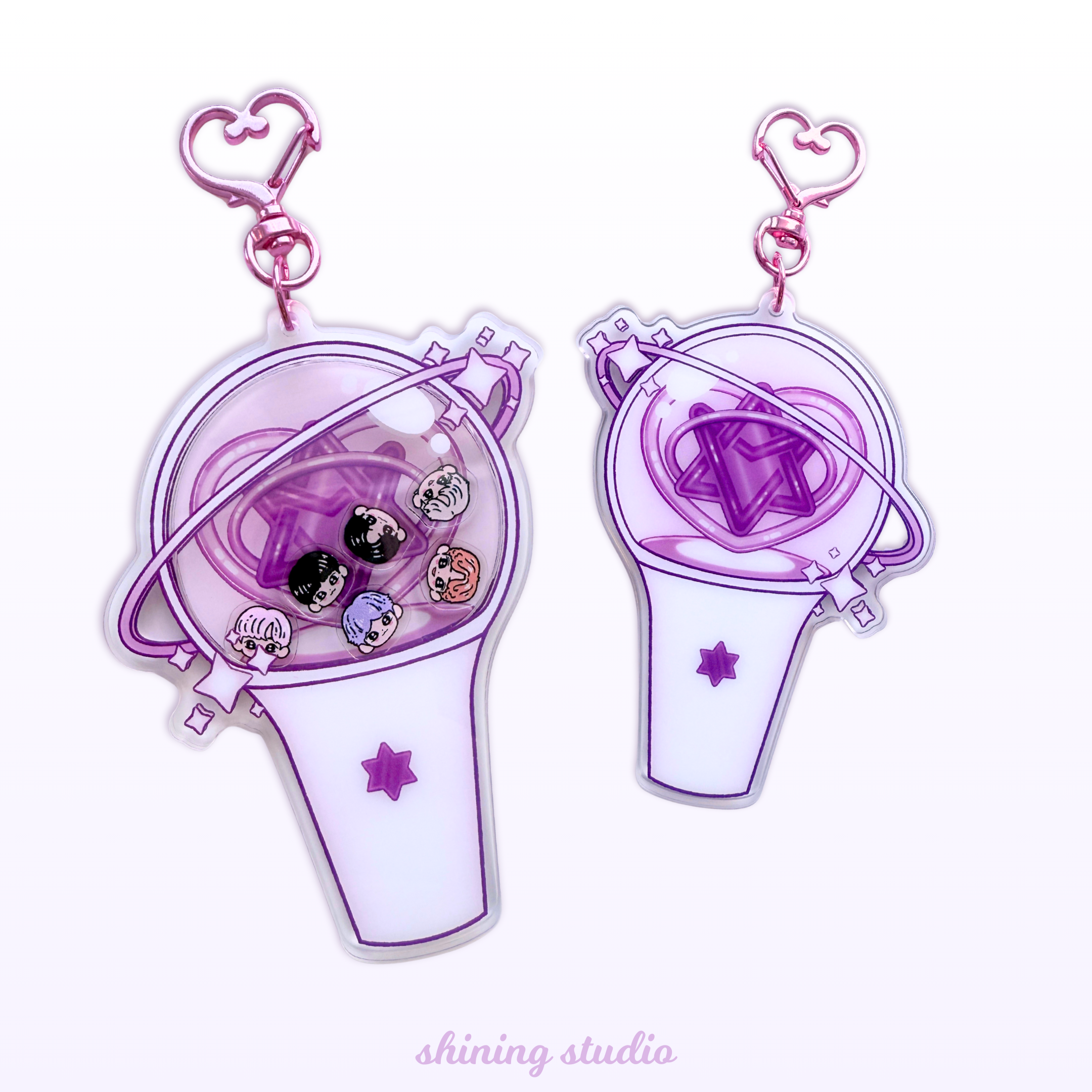 Shining Studio | ASTRO Lightstick Shaker Keychain